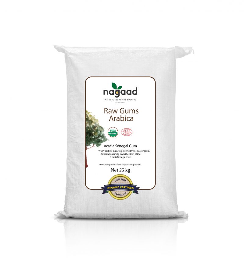 Organic Gum Arabic (Acacia senegal) - Nagaad Gums